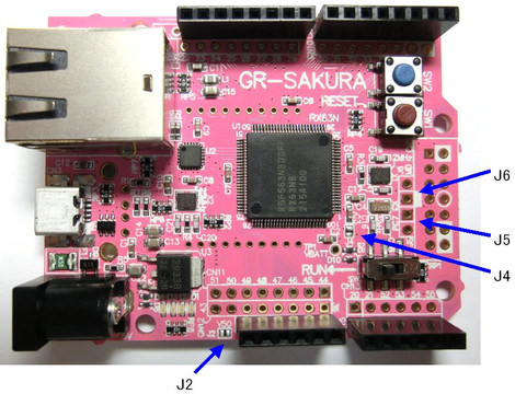 SAKURA BOARD for Gadget Renesas Project がじぇっとるねさす